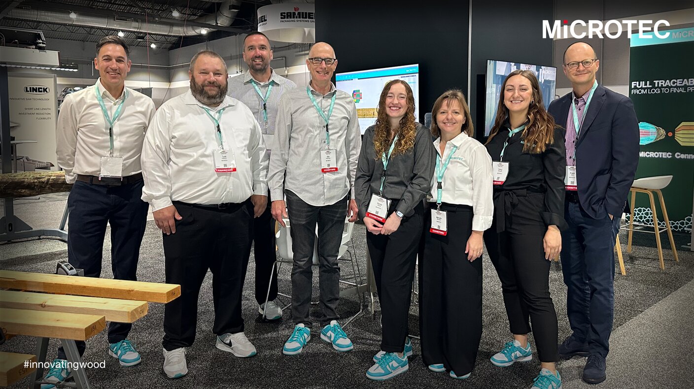 MiCROTEC - MiCROTEC's Collaboration with Peak North America at Timber Processing & Energy Expo